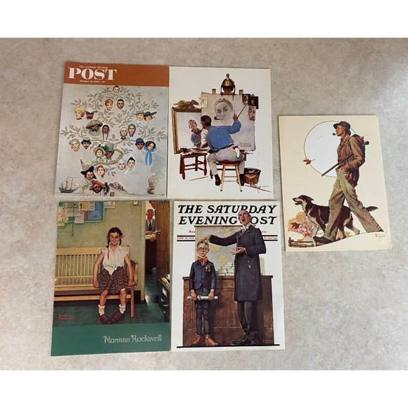 Leanin Tree | Art | Vintage 97s Leanin Tree Saturday Evening Post ...